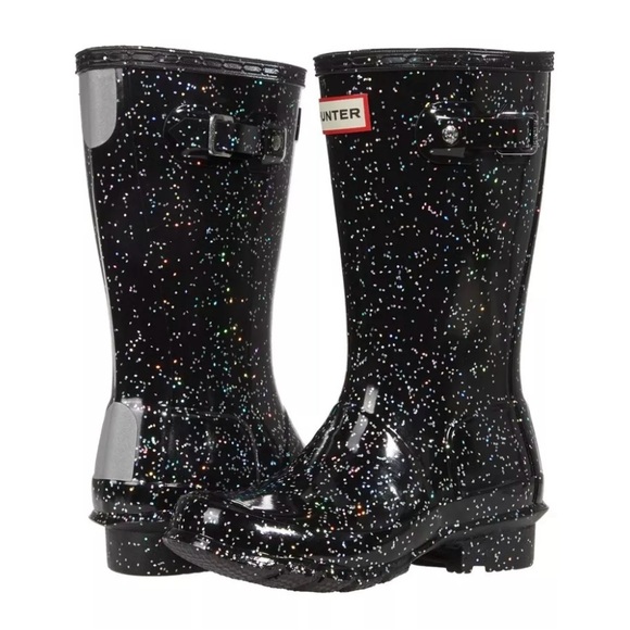 Hunter | Shoes | Hunter Kids Cosmic Girls Original Waterproof Rain ...